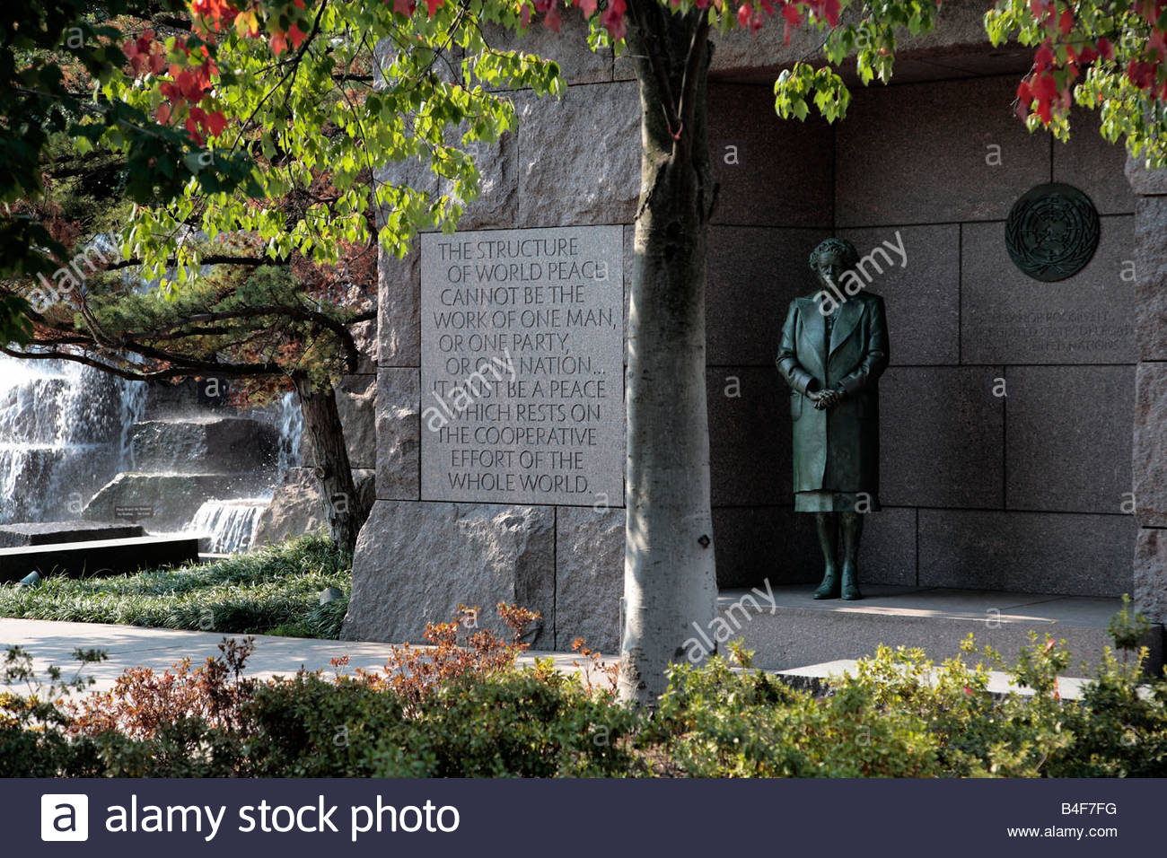 Roosevelt And First Lady Eleanor Roosevelt High Resolution Stock ...