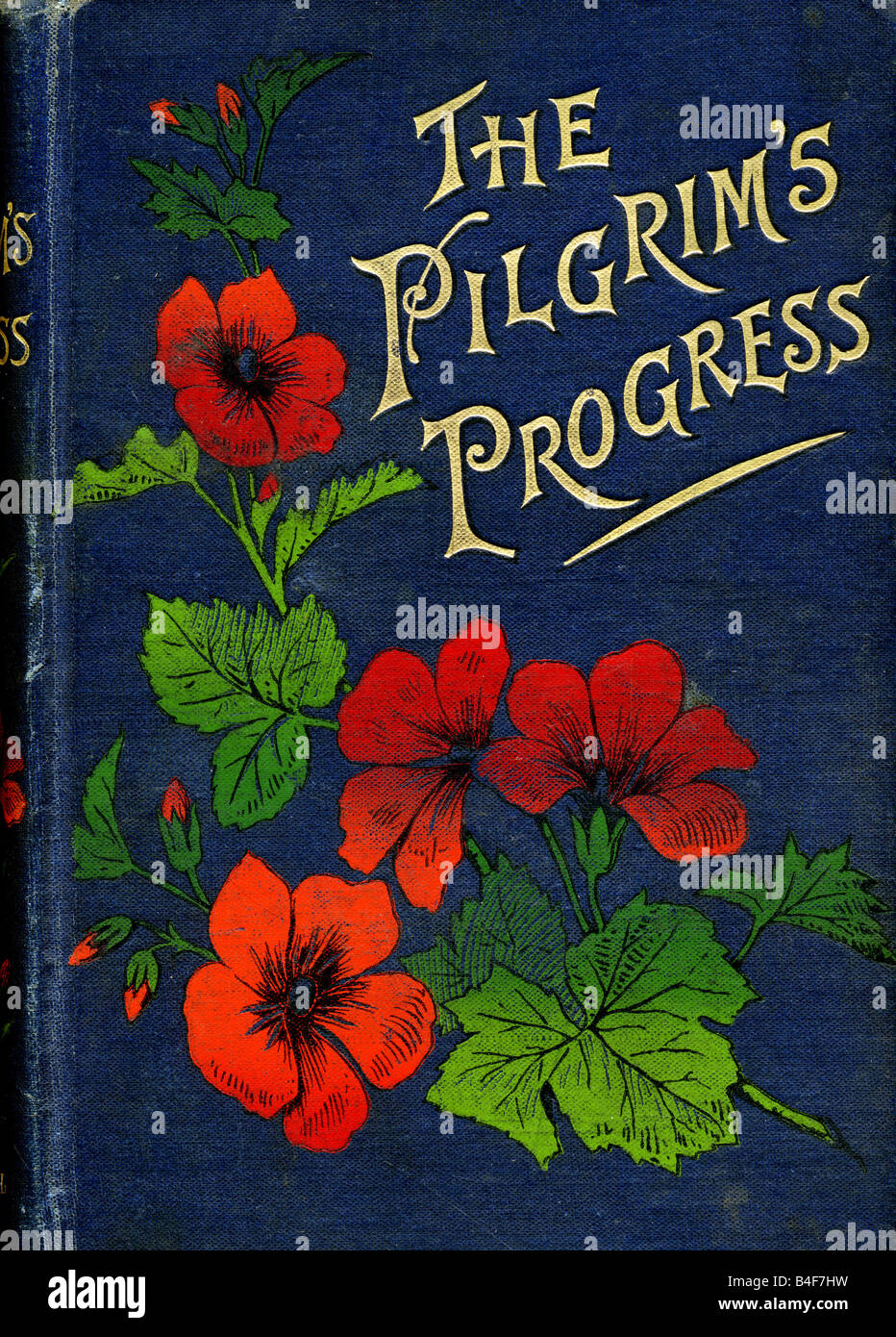 Victorian Decorated Hard Back book The Pilgrim's Progress by John ...