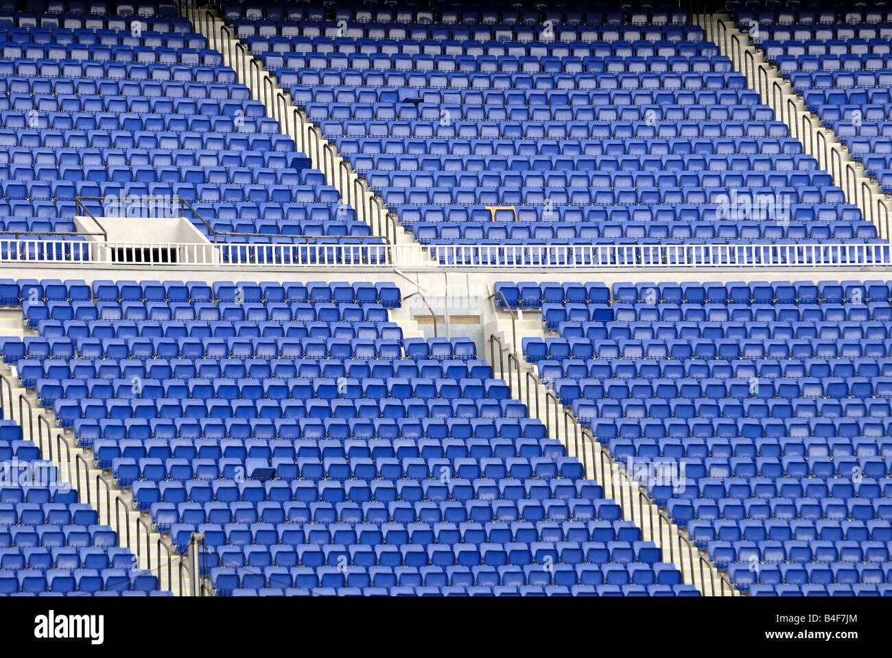 Empty seats in a stadium Stock Photo - Alamy