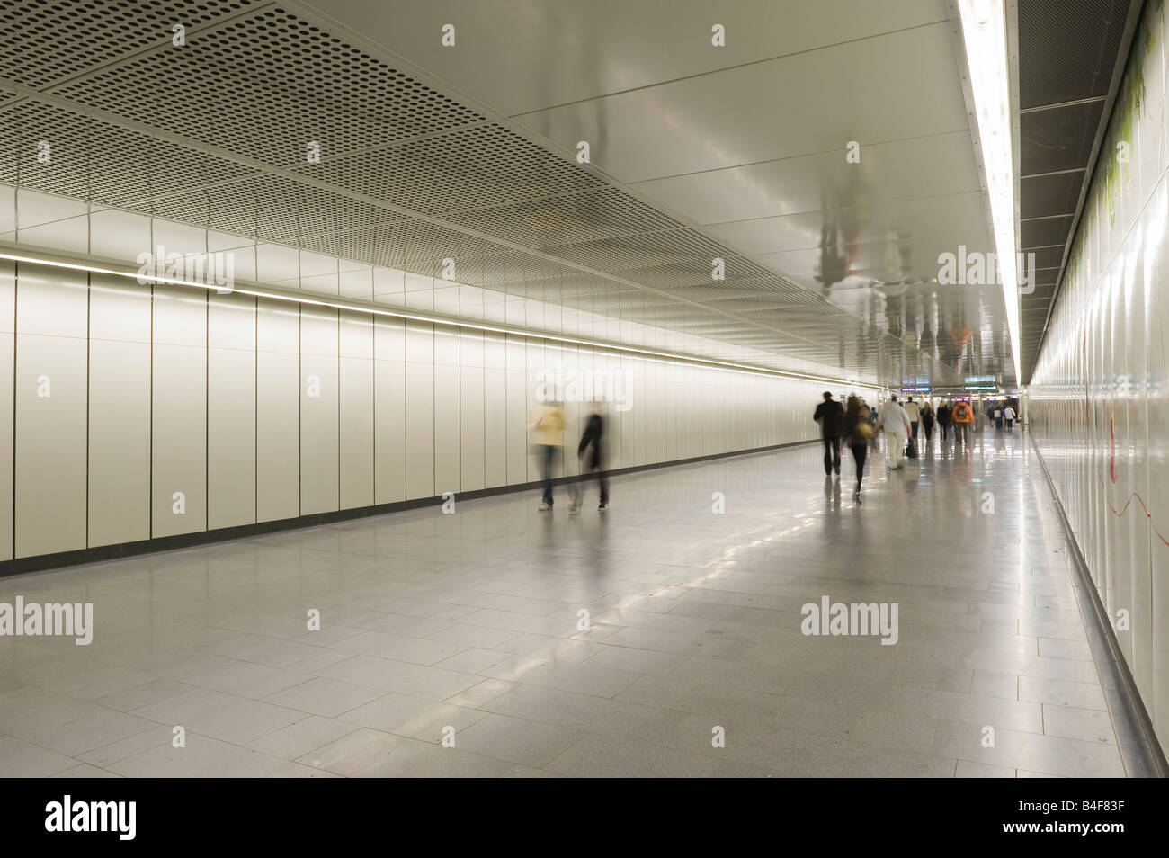 Vienna U2 Underground Station Praterstern Stock Photo - Alamy