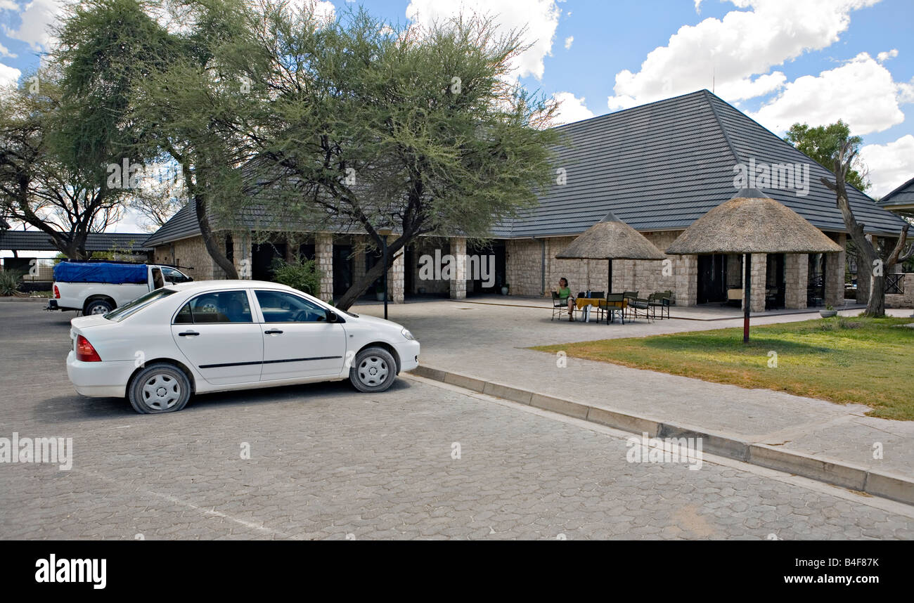 Halali resort centre in Etosha National Park Namibia Stock Photo - Alamy
