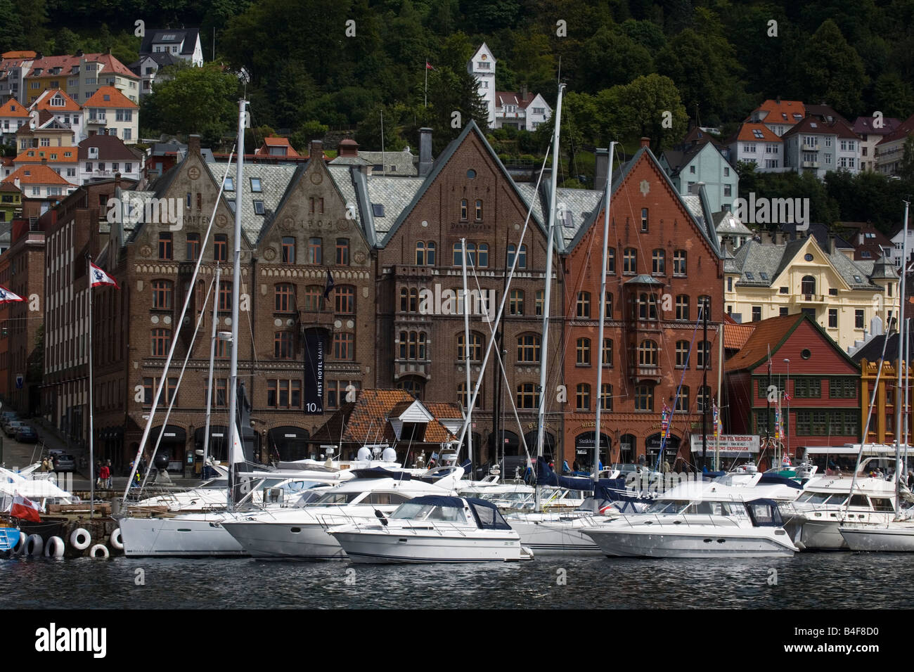 Iconic buildings bergen hi-res stock photography and images - Alamy