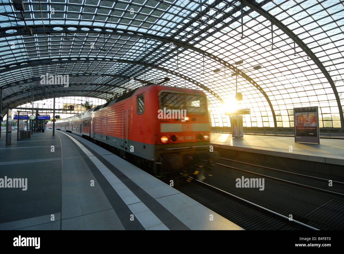 Berlin Central Station "Hauptbahnhof" railway station, Berlin, Germany ...