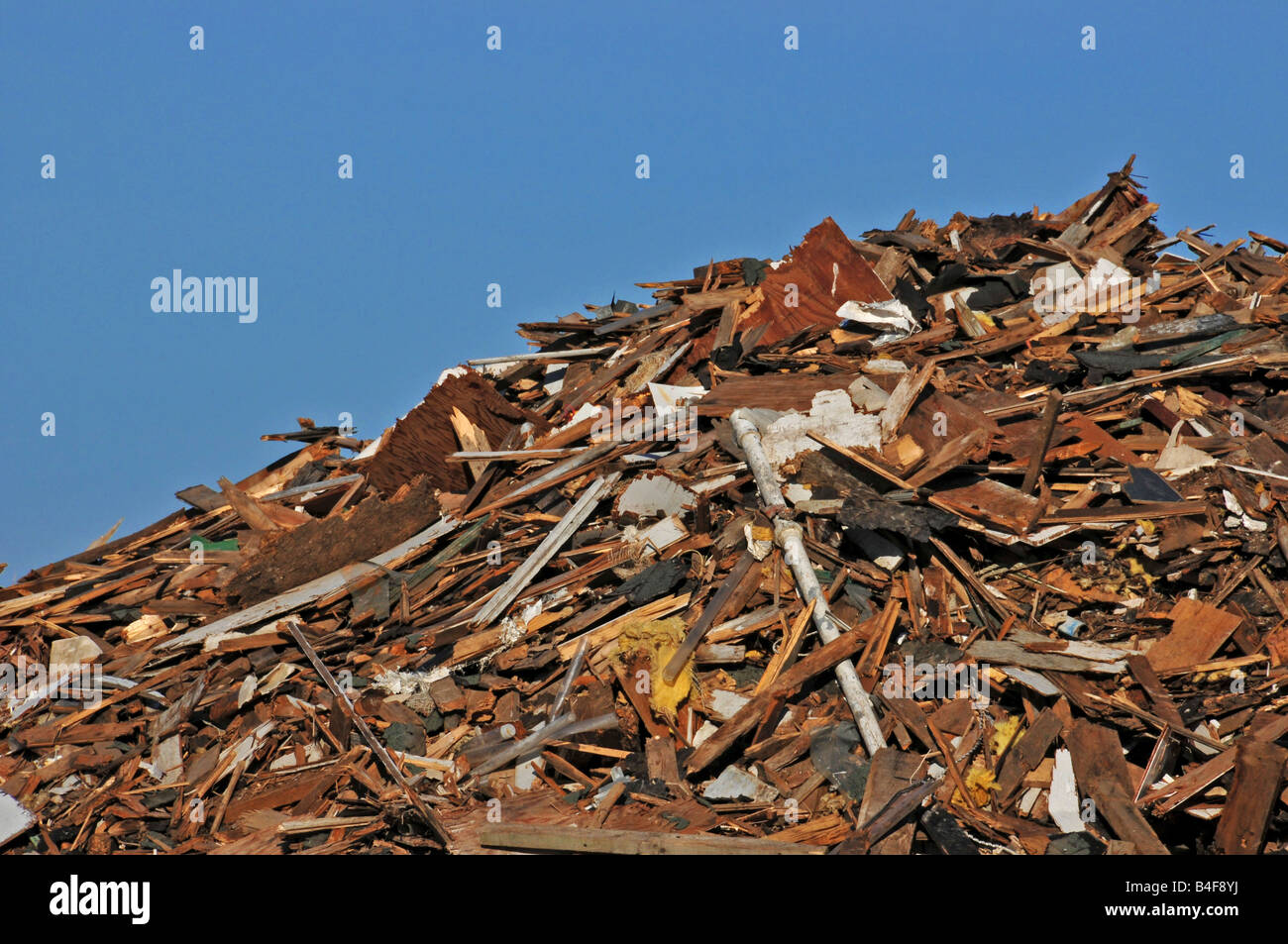 Waste from Construction Stock Photo - Alamy