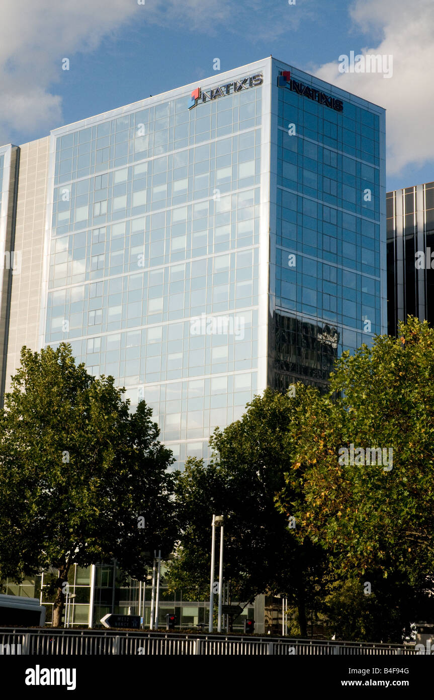 Siege de la banque Natexis à Paris quai de la rapée Natixis bank head ...