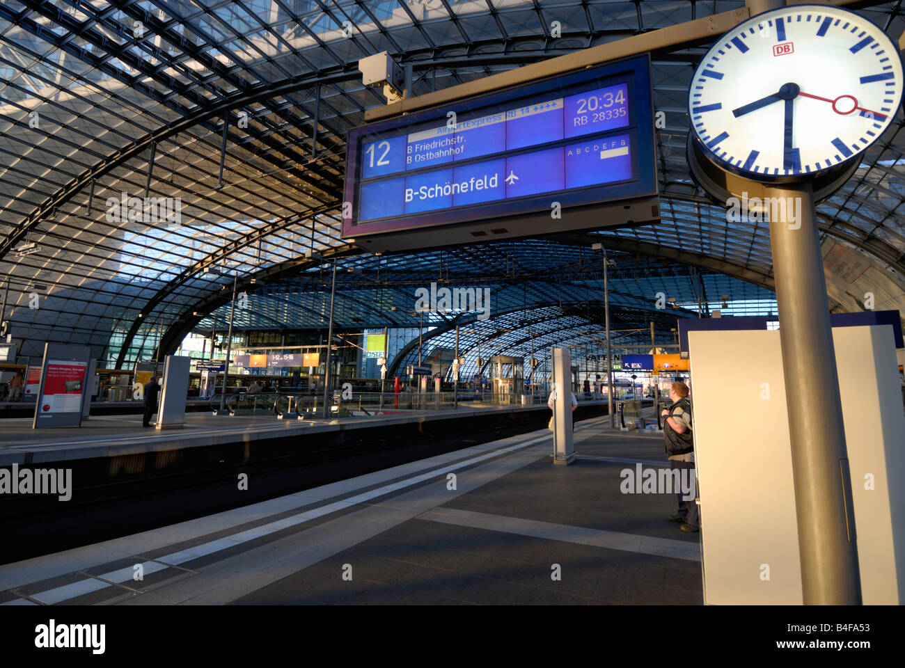 Berlin Central Station "Hauptbahnhof" railway station, Berlin, Germany ...