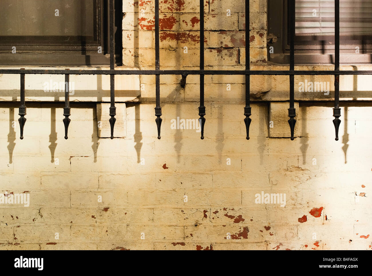Security bars on windows hi-res stock photography and images - Alamy