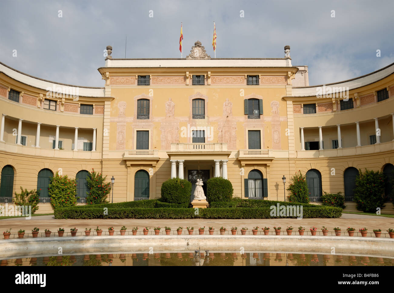 Pedralbes palace hi-res stock photography and images - Alamy