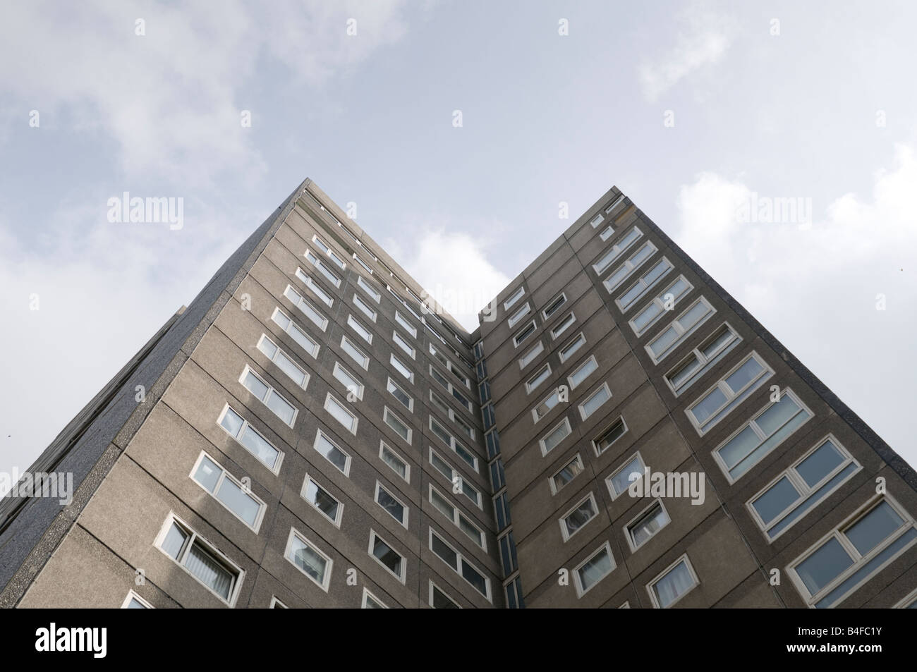 Sandown Court 1960 s brutalist concrete architecture high rise tower ...