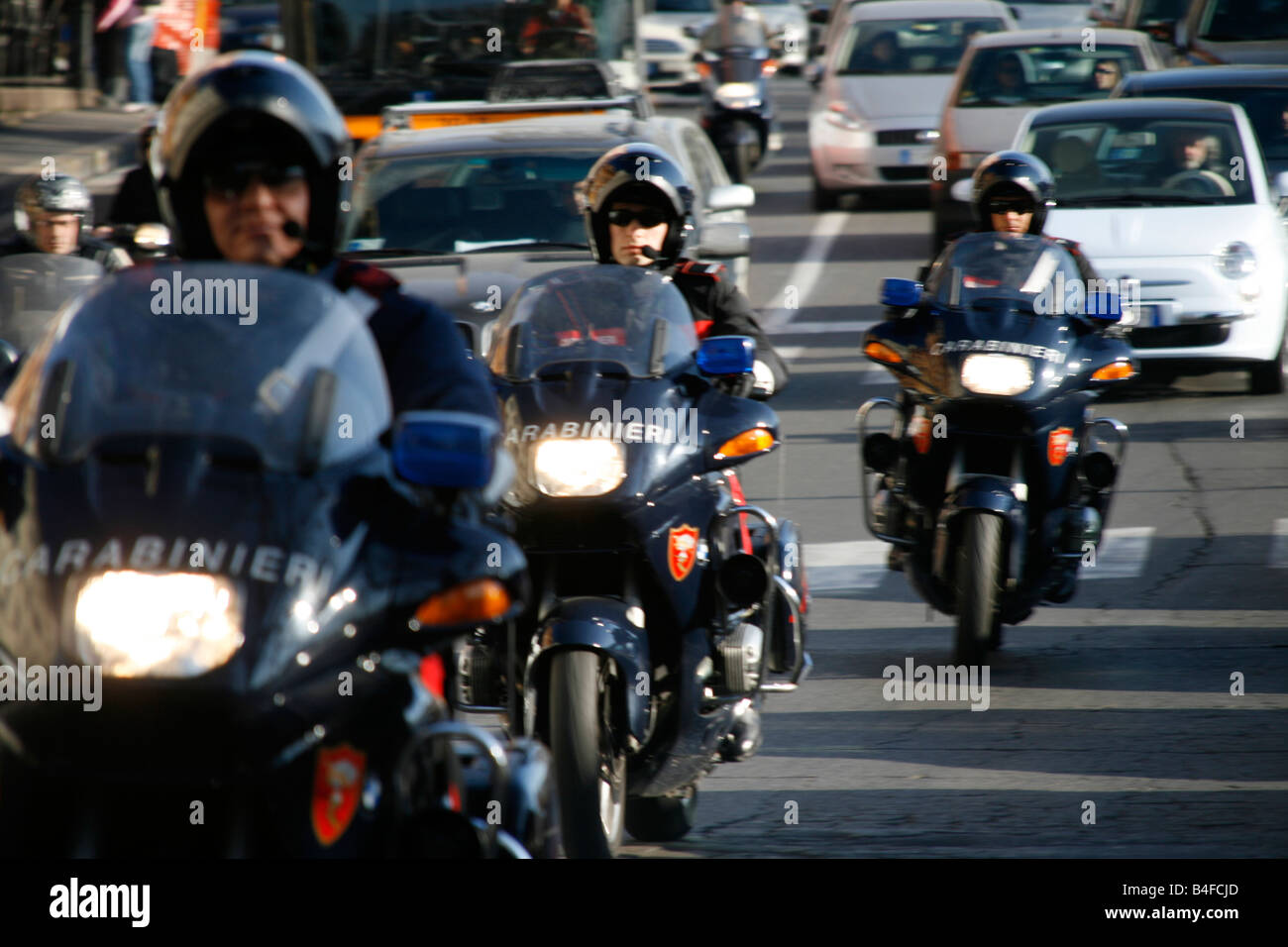 Carabinieri biker hi-res stock photography and images - Alamy