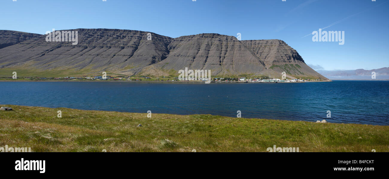Bildudalur west of Iceland Stock Photo - Alamy