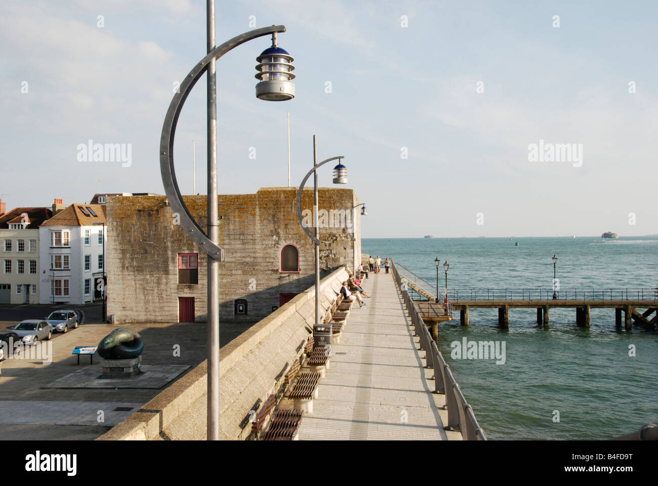 The Square Tower Old Portsmouth Hampshire England Stock Photo - Alamy