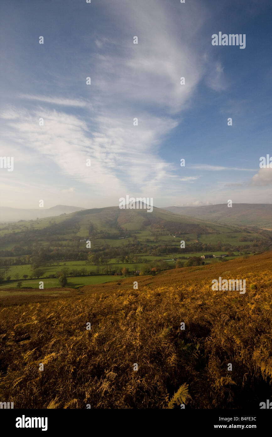 View from Win Hill, Derbyshire, England Stock Photo - Alamy