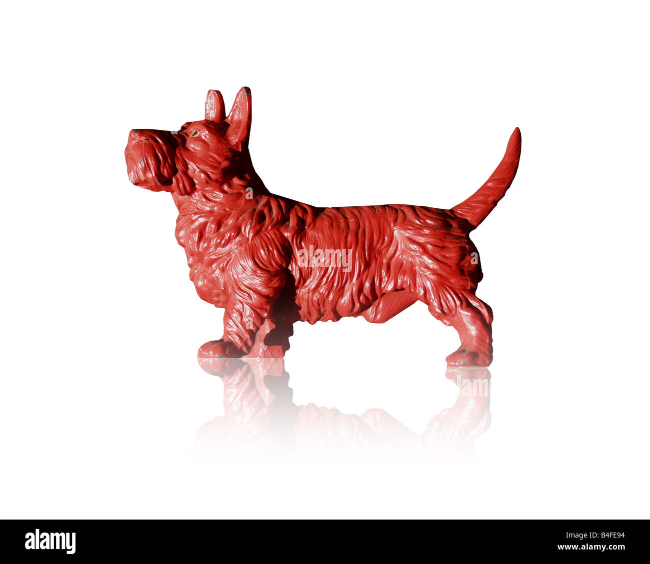 A toy red dog Stock Photo - Alamy