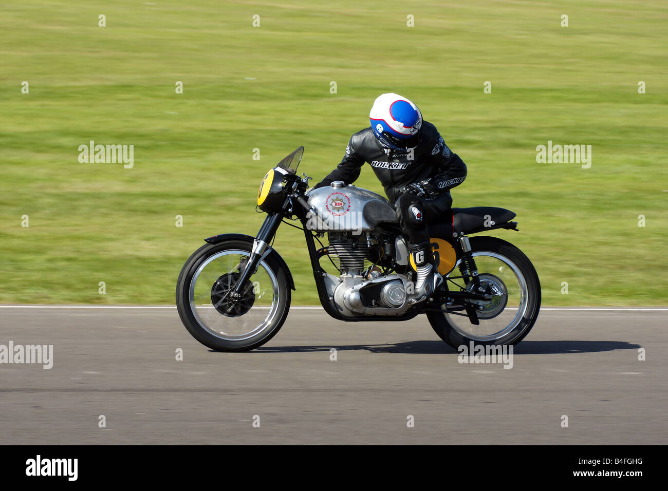 Classic BSA Goldstar Stock Photo - Alamy