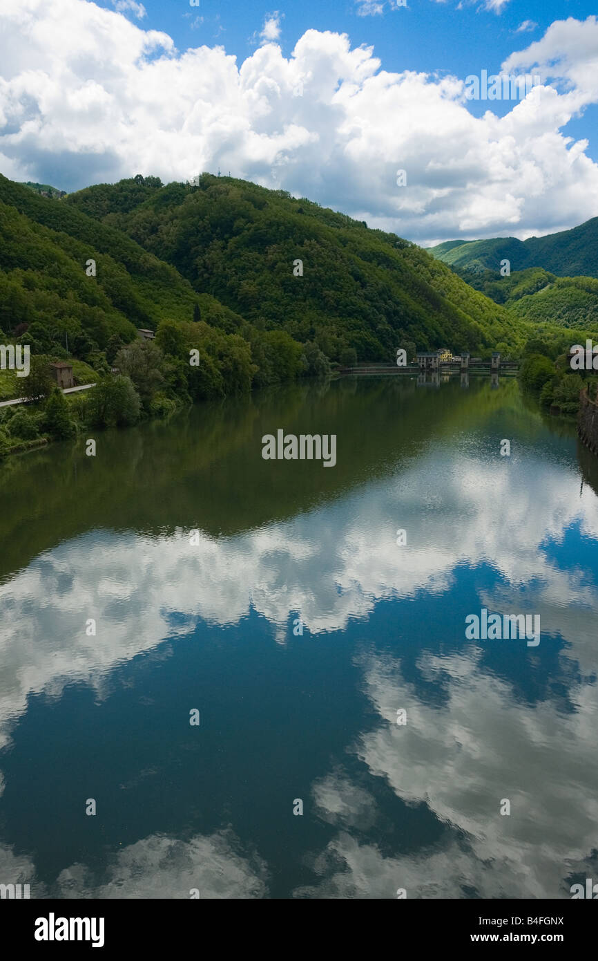 The serchio river in italy, europe Stock Photo - Alamy