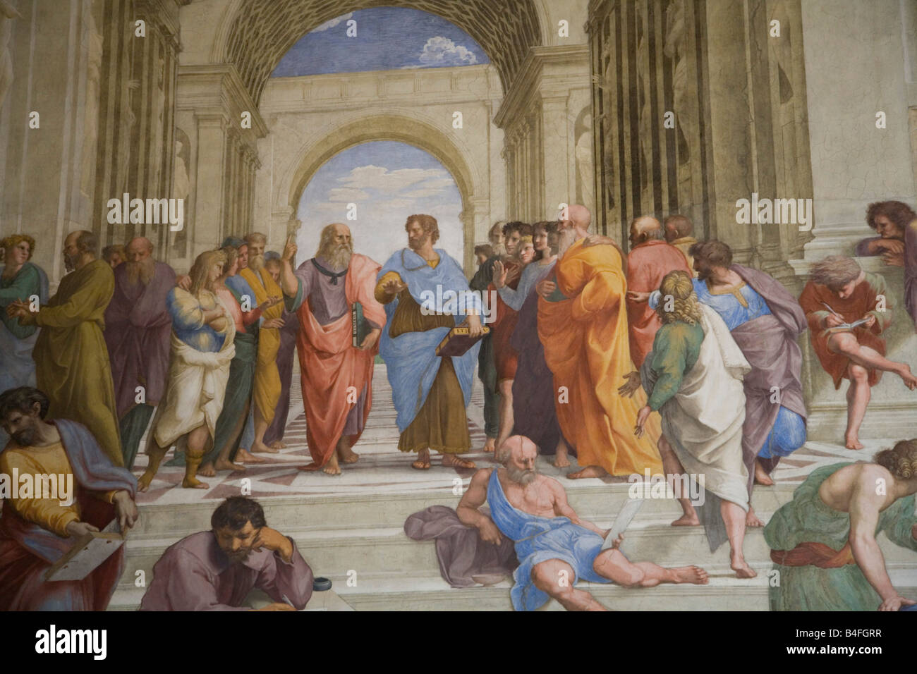 School of athens by raphael hi-res stock photography and images - Alamy