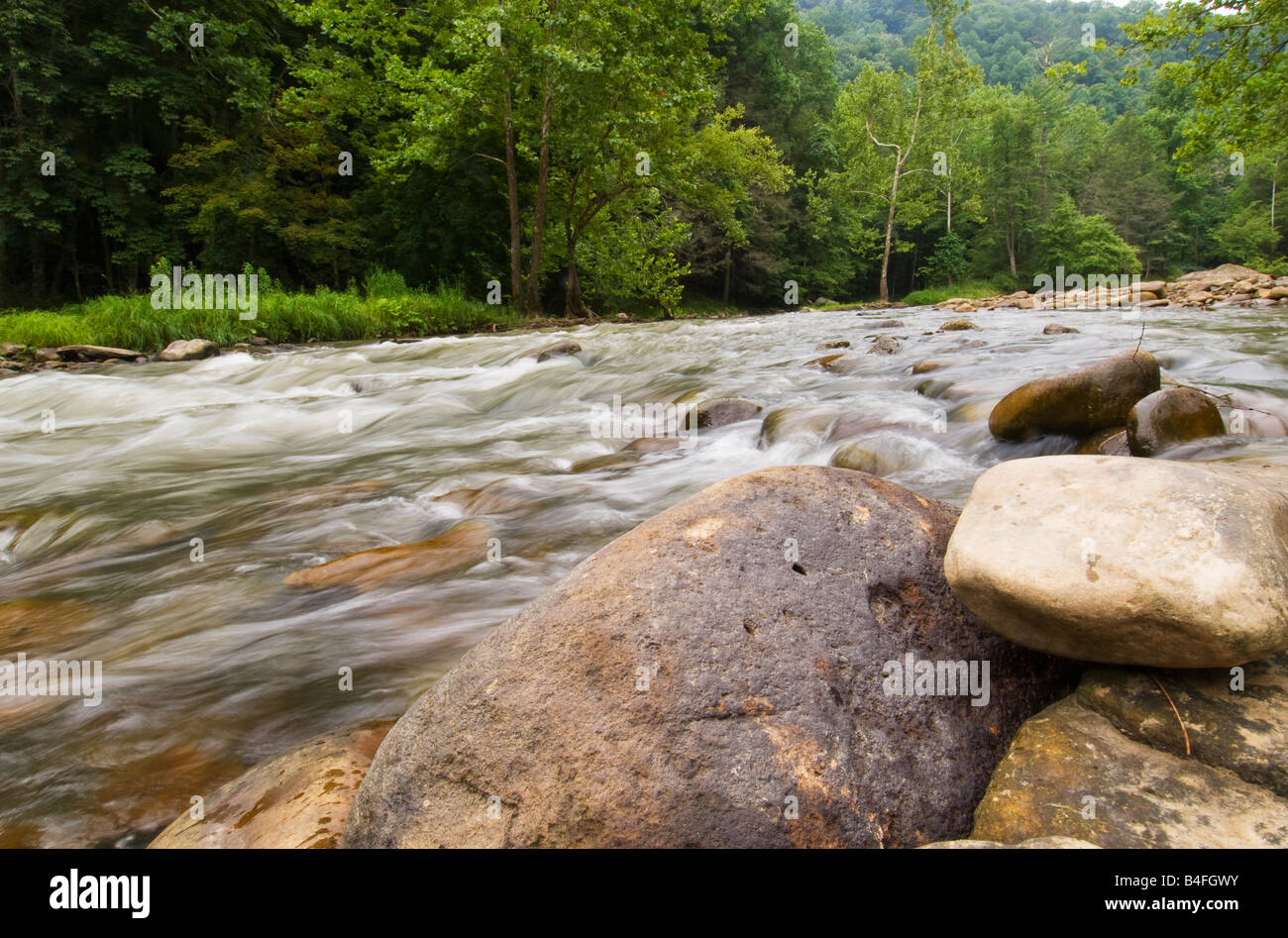 Bluestone River, Pipestem Resort State Park West Virginia Stock Photo ...