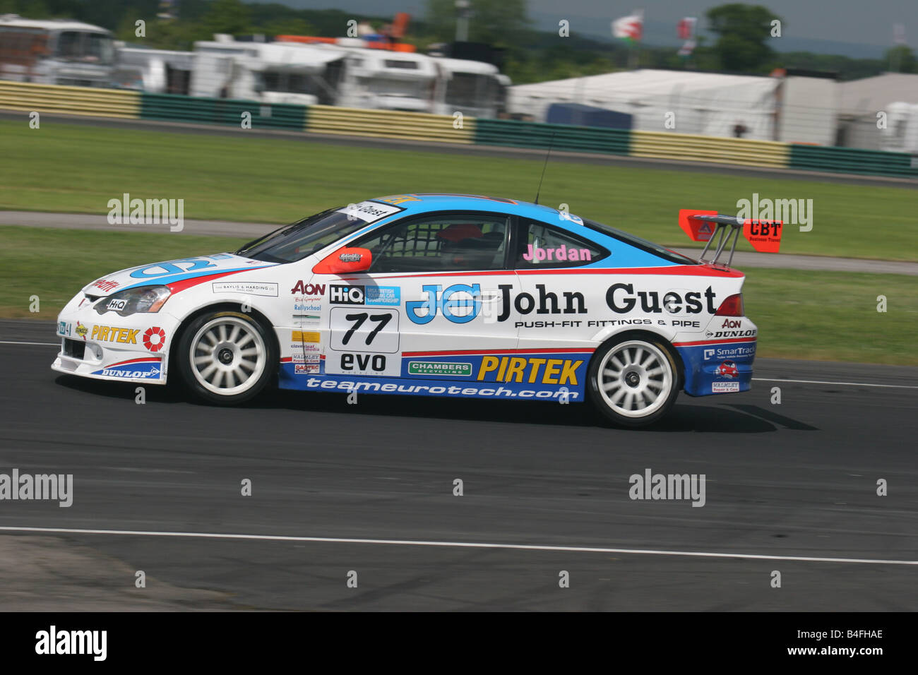 John Guest Racing, Honda Integra, BTCC 08 Stock Photo - Alamy