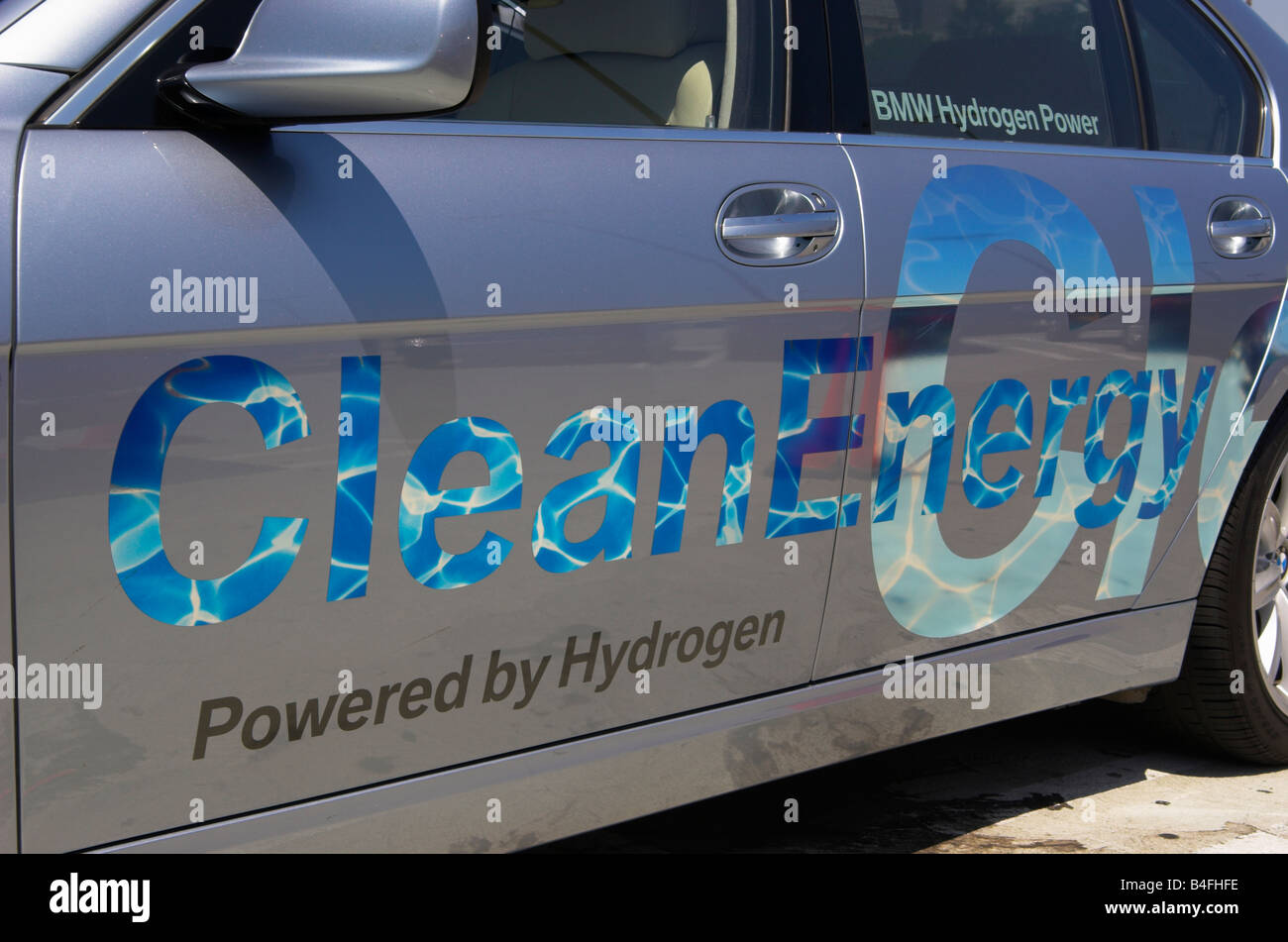 Hydrogen powered car Stock Photo - Alamy