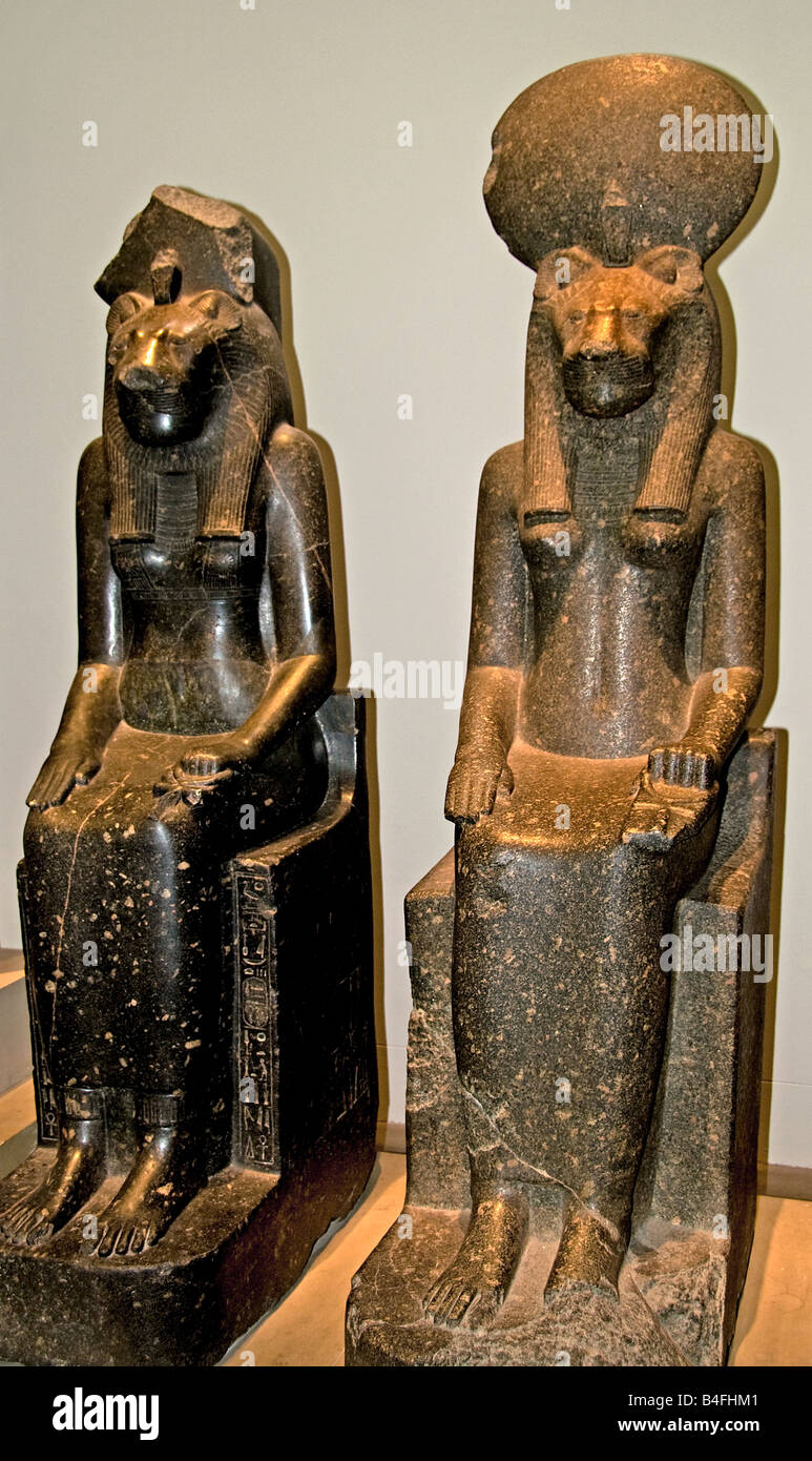 Sakhmet Eighteenth dynasty 1400 BC thebes temple of mut Egypt Egyptian ...