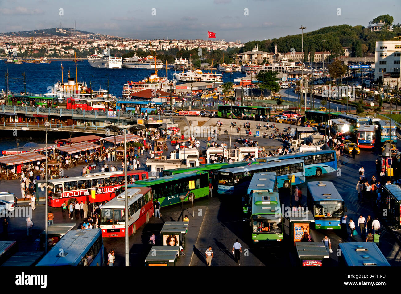 Bus station turkish turkey town hi-res stock photography and images - Alamy