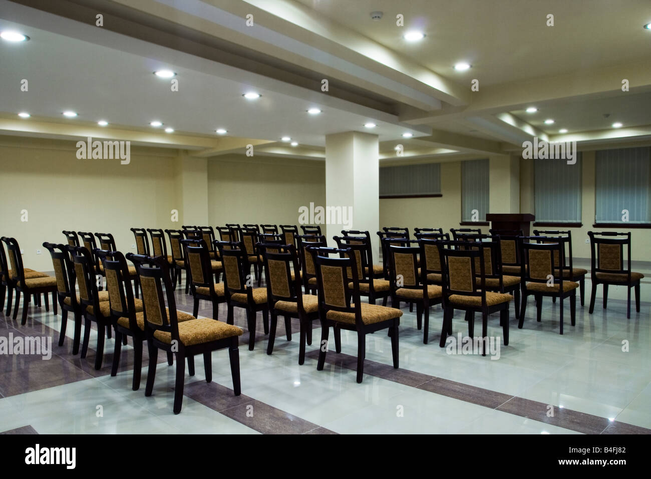 Conference room in a hotel Stock Photo - Alamy