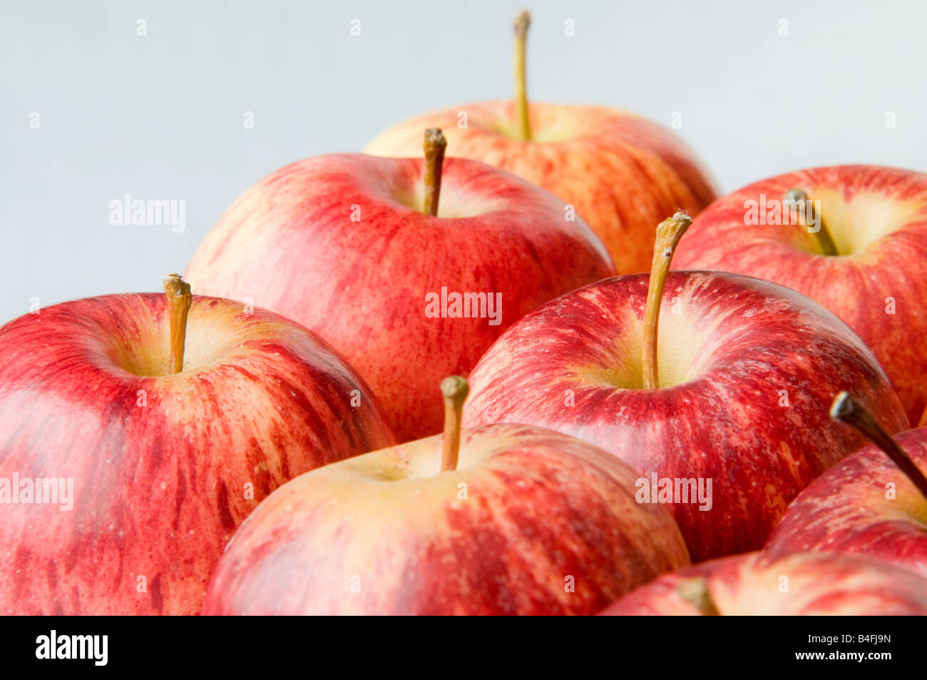 Group of Red Apples - Horizontal Stock Photo - Alamy