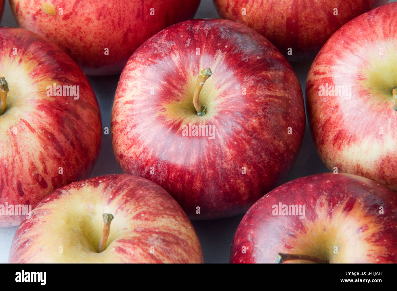 Group of Red Apples - Horizontal Stock Photo - Alamy