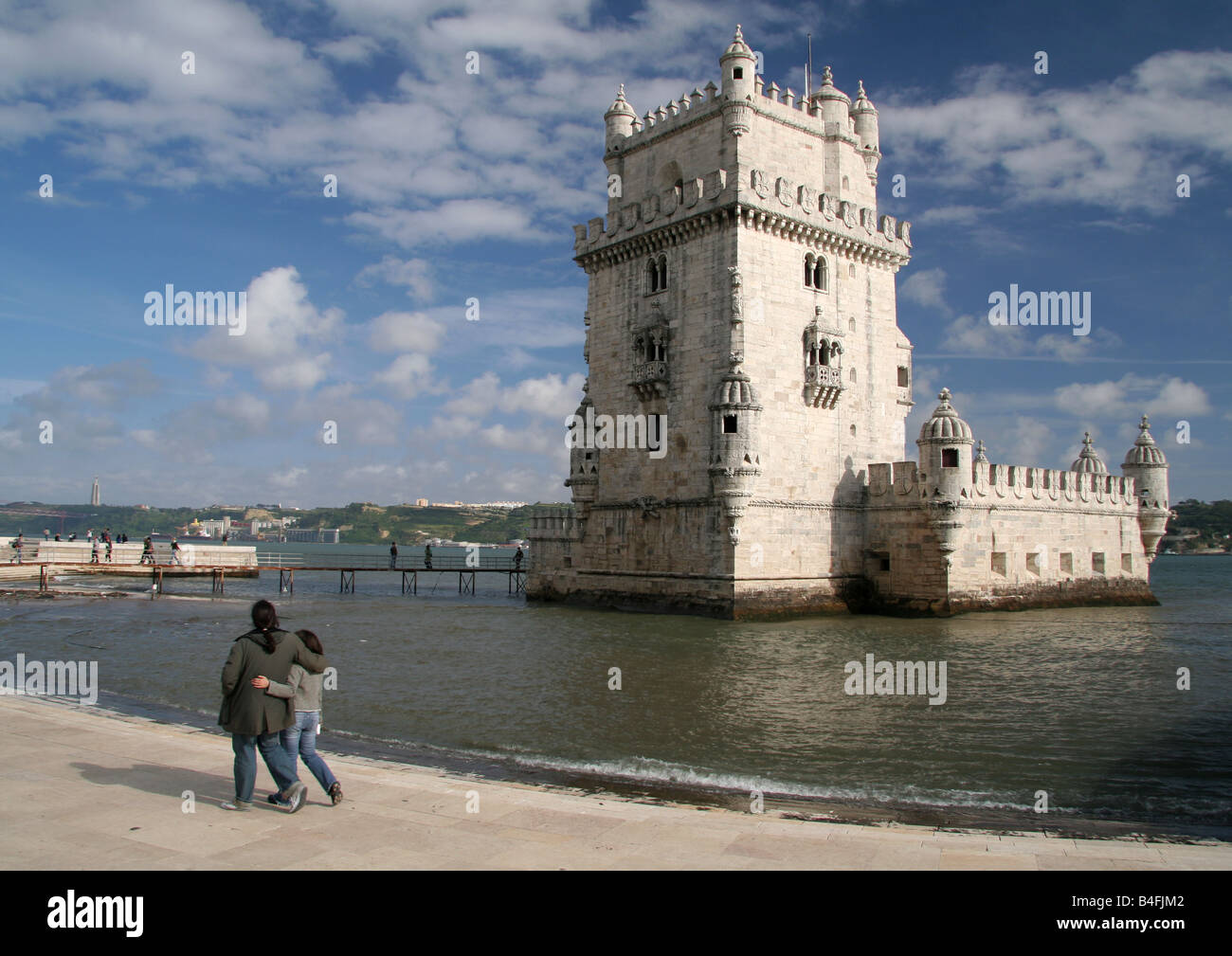 Torre de Belem Stock Photo - Alamy