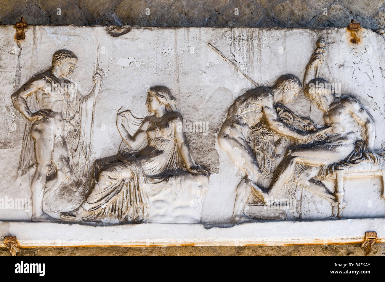 House of the Relief of Telephus Stock Photo - Alamy