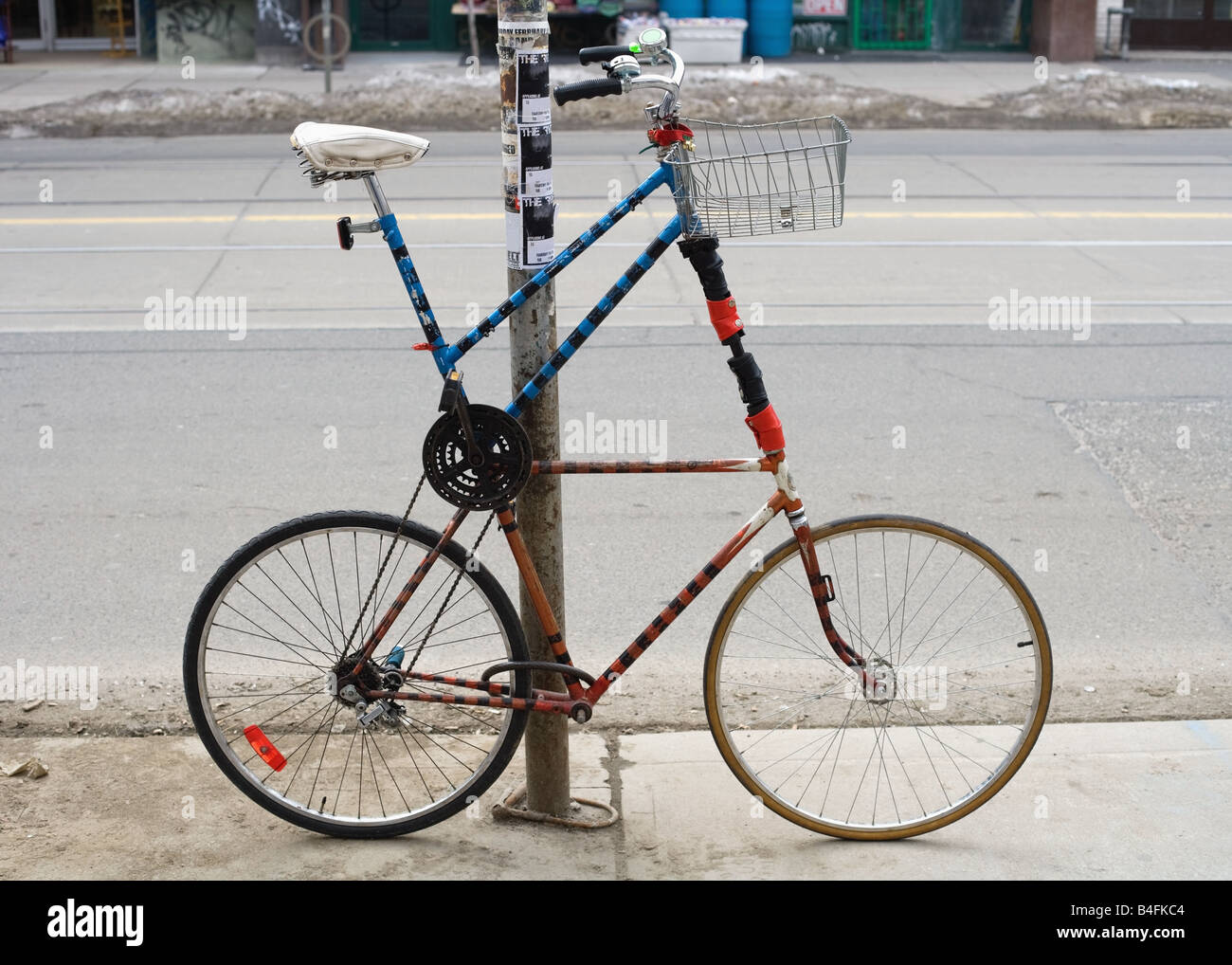 Bicycle modification Stock Photo - Alamy