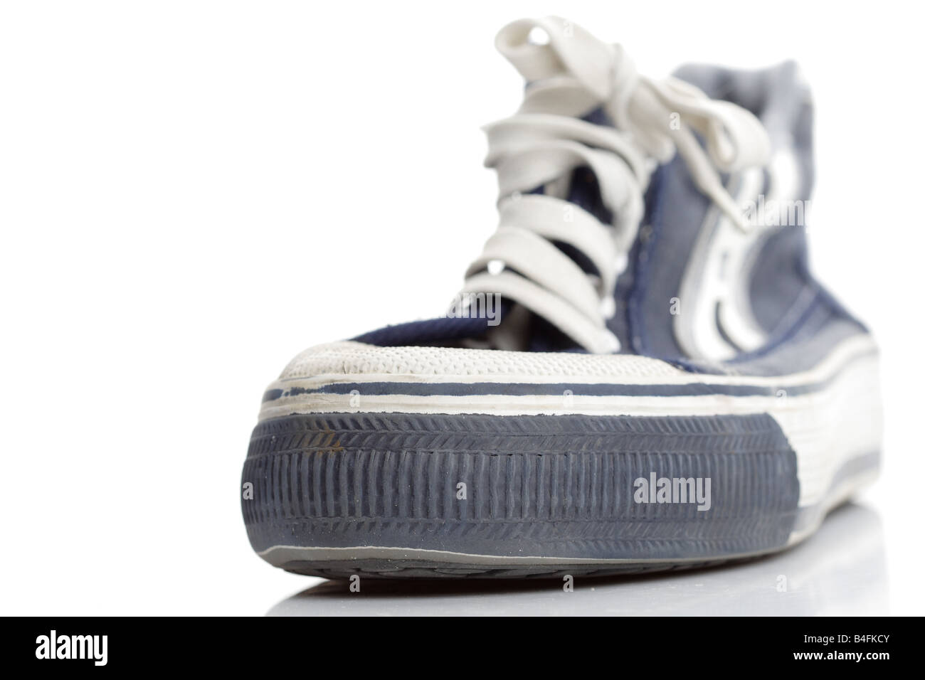 Sneakers isolated on white background Stock Photo - Alamy