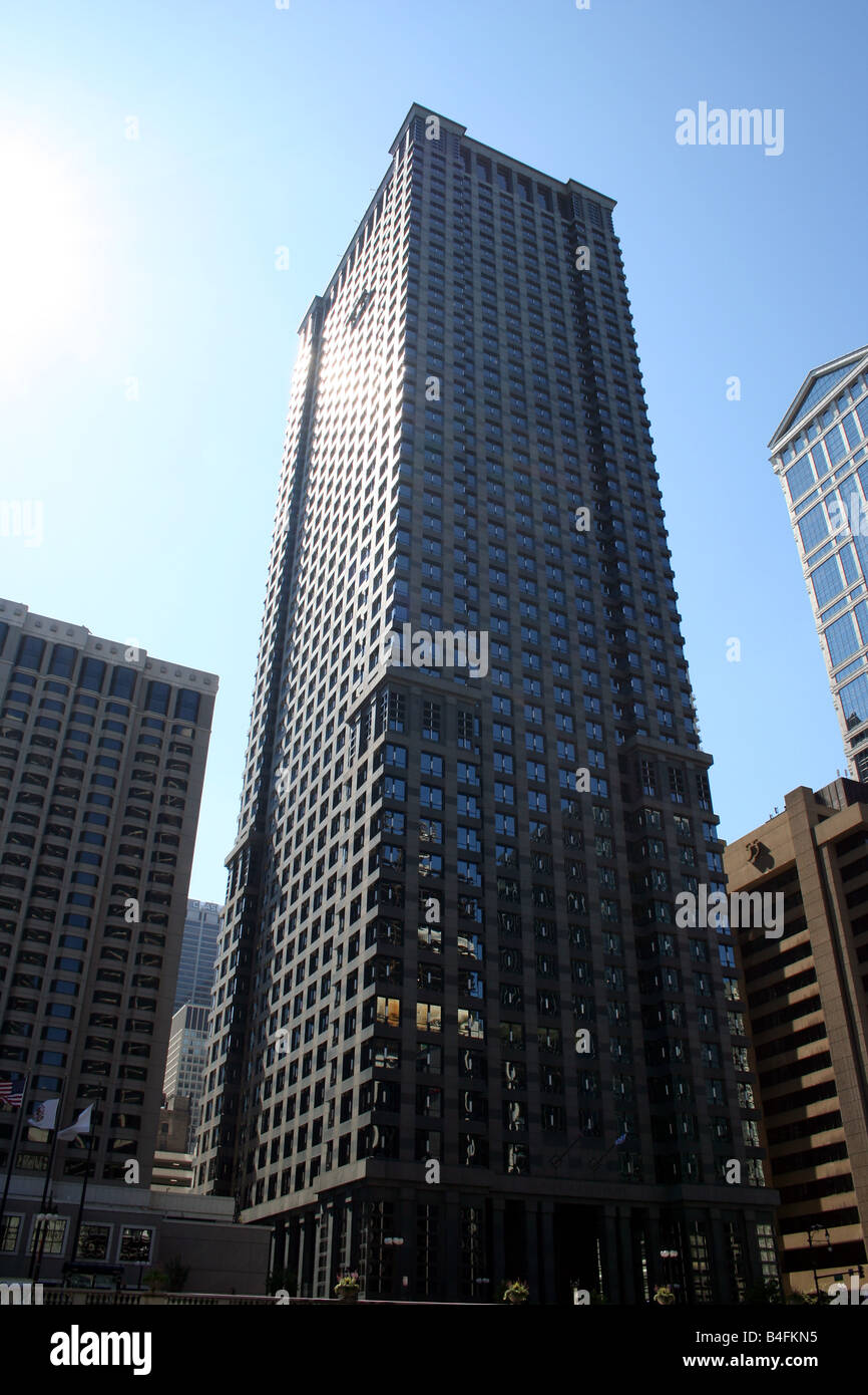 Leo Burnett Building, Chicago, Illinois Stock Photo - Alamy