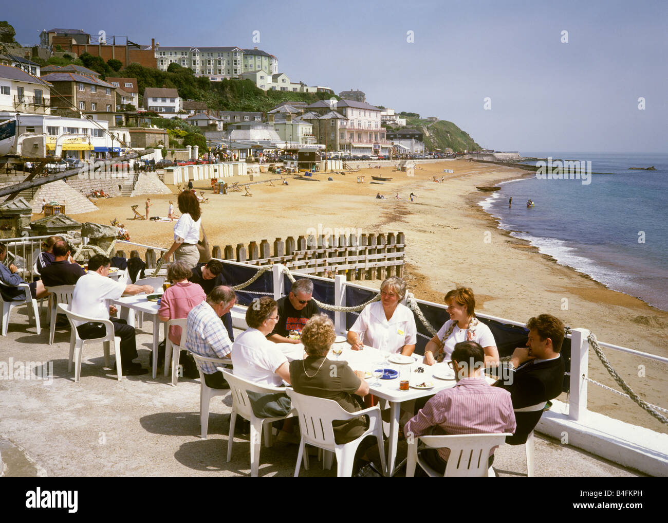Ventnor isle of wight beach scenic hi-res stock photography and images ...