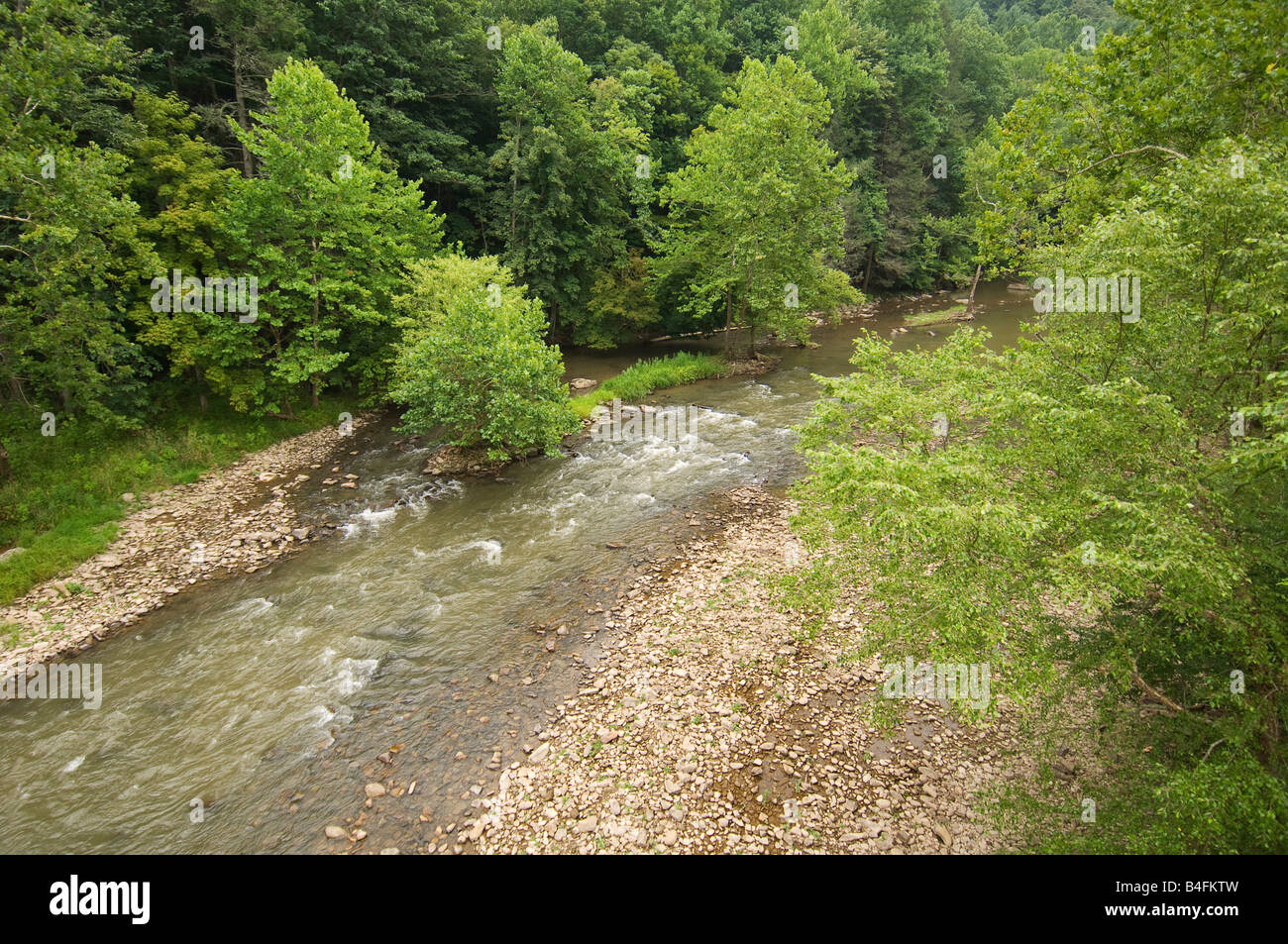Bluestone River, Pipestem Resort State Park West Virginia Stock Photo ...