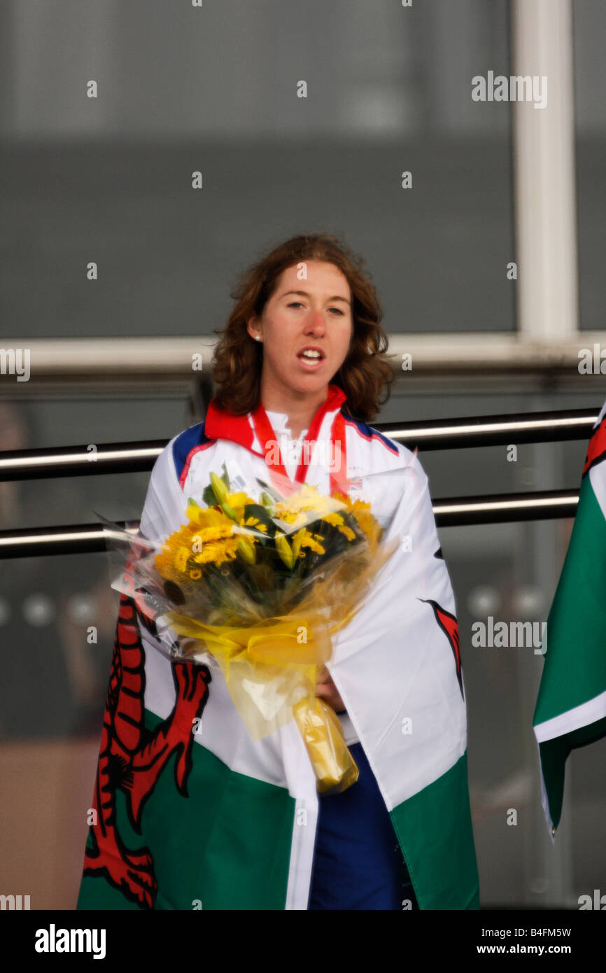 Nicole Cooke, who won a gold medal for Great Britain in cycling at the ...