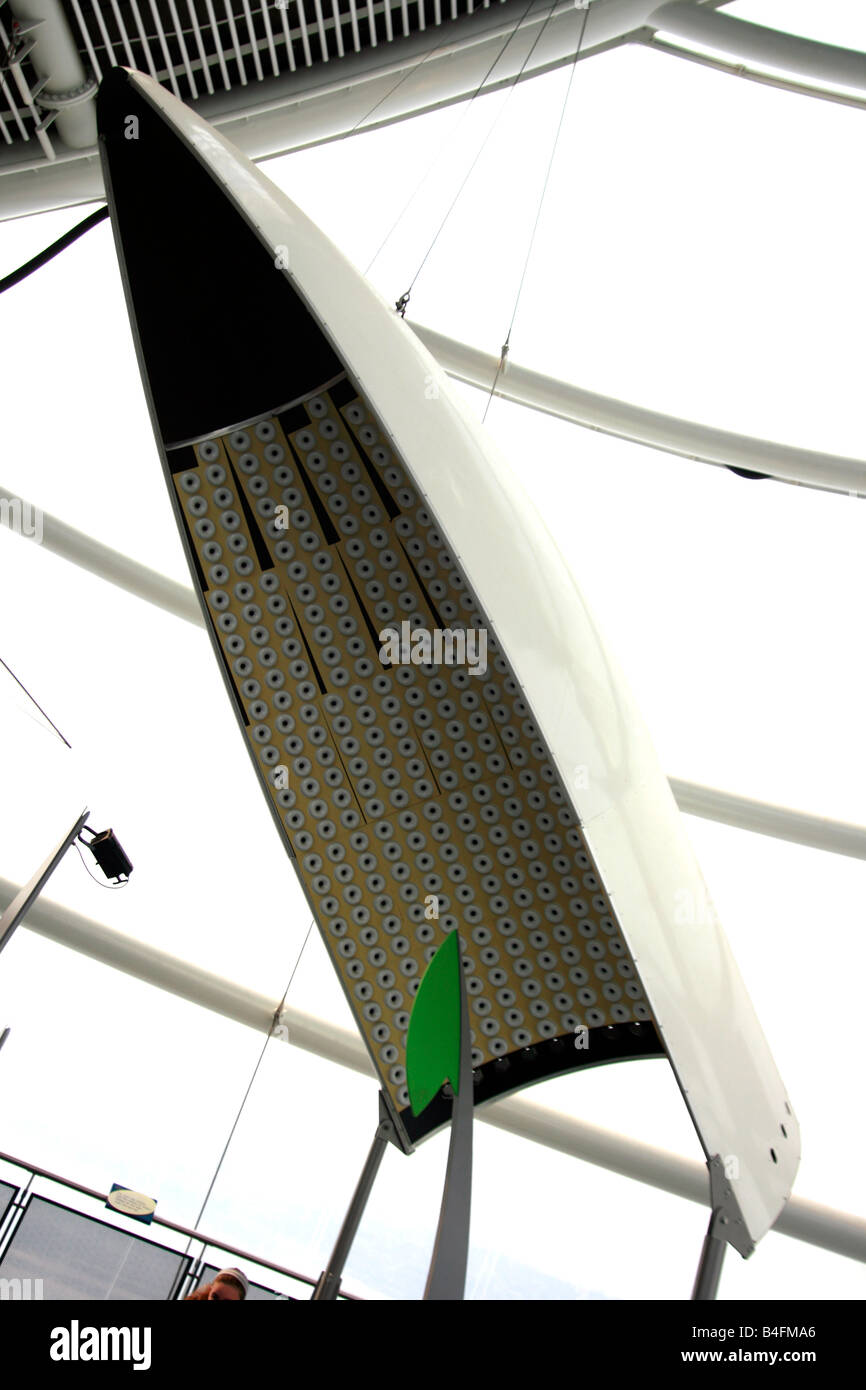 nose cone of the Ariane 5 space rocket National Space Centre Leicester ...