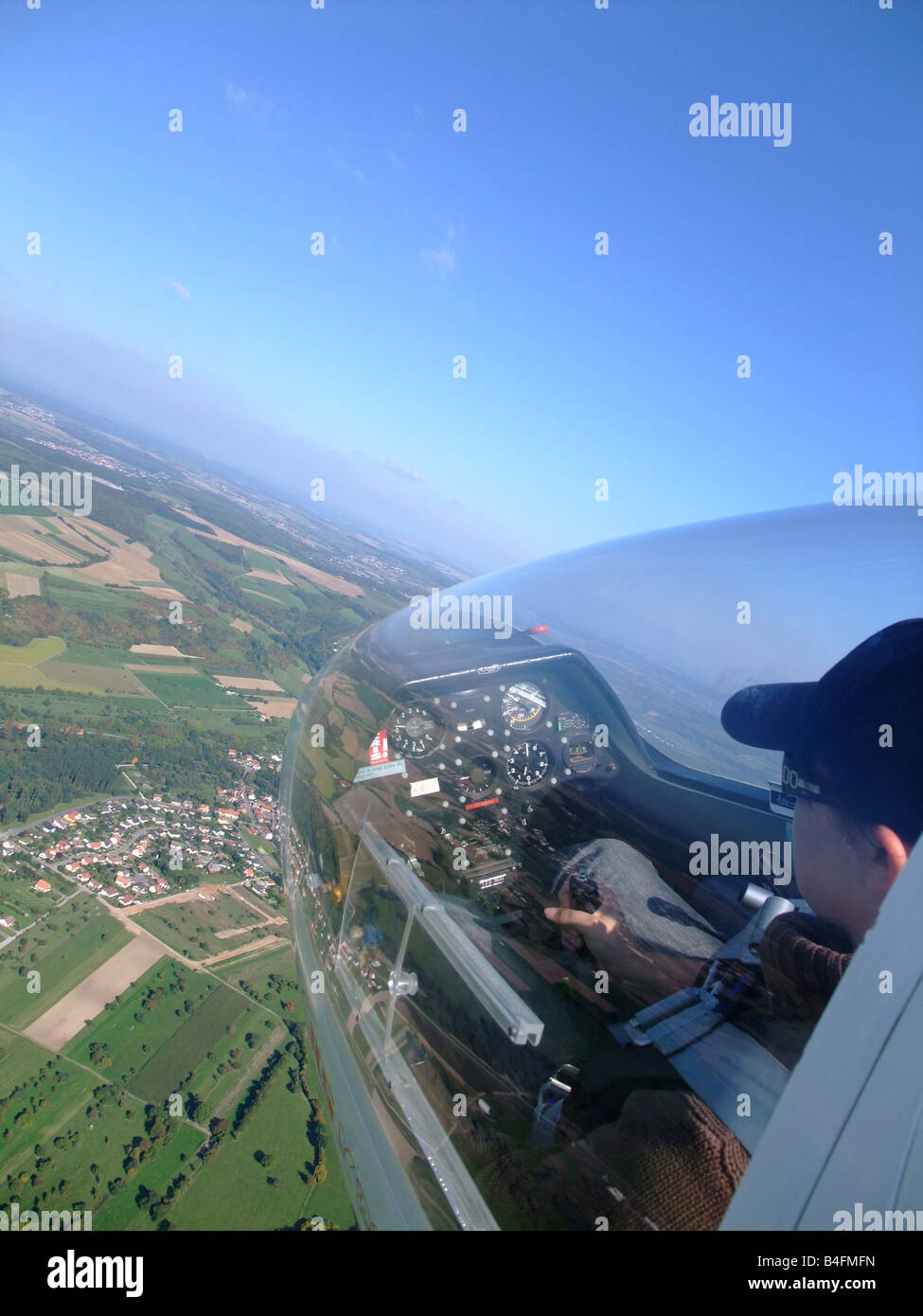 Woman piloting glider hi-res stock photography and images - Alamy