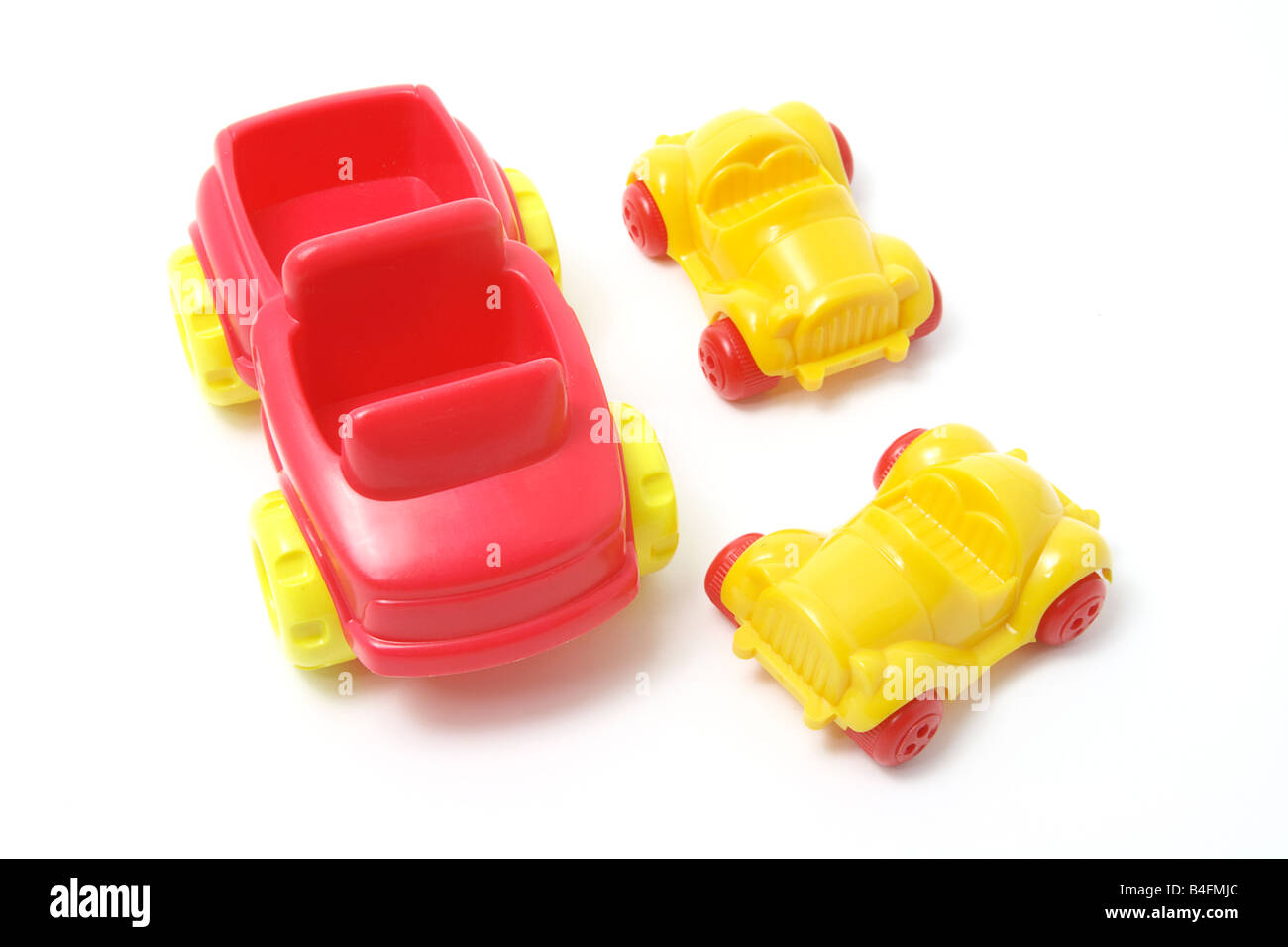 Plastic Toy Cars Stock Photo - Alamy