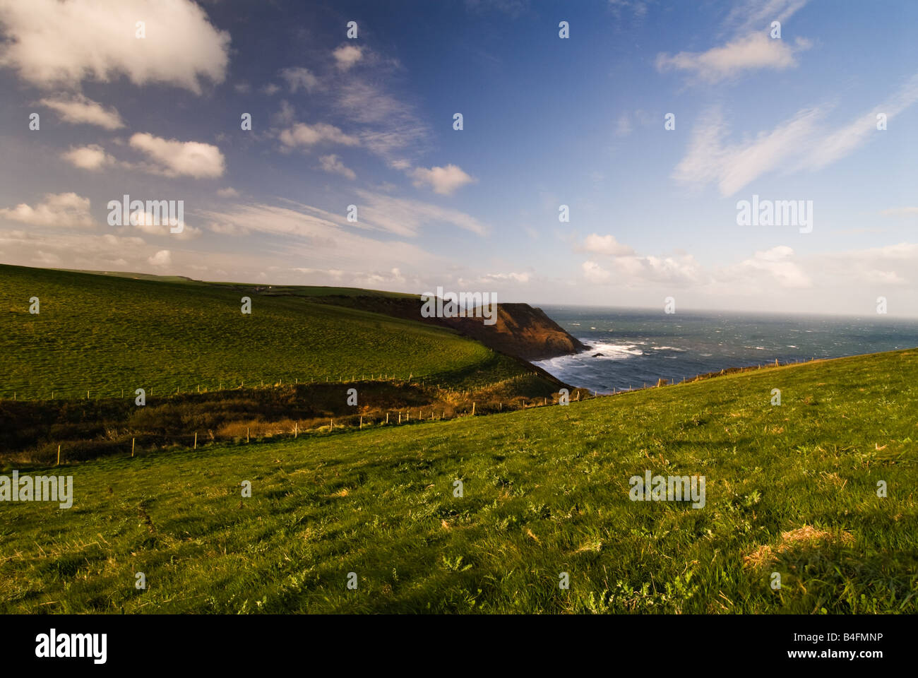 Seaside Views Cornwall Stock Photo - Alamy
