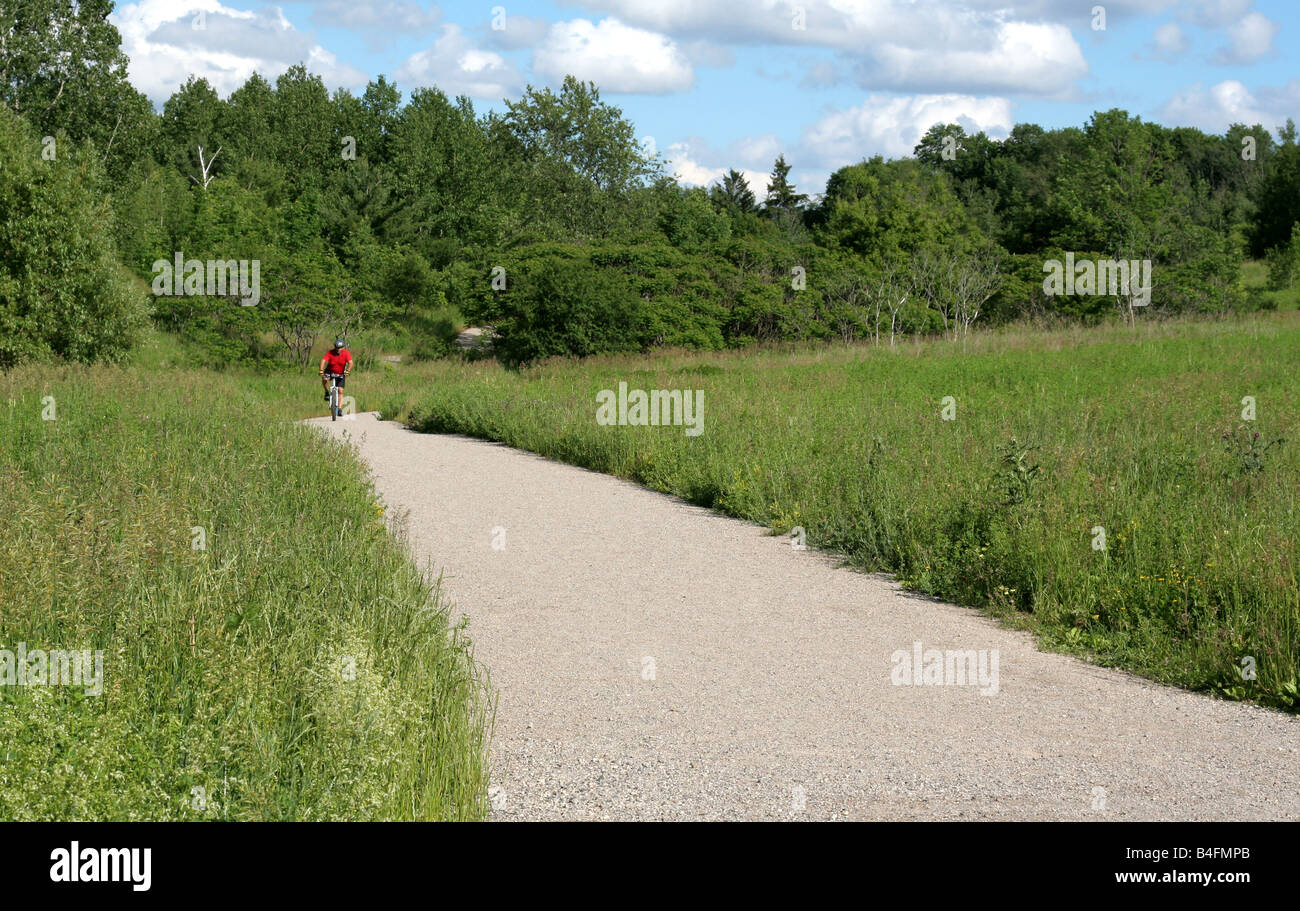Bicycle trail path hi-res stock photography and images - Alamy