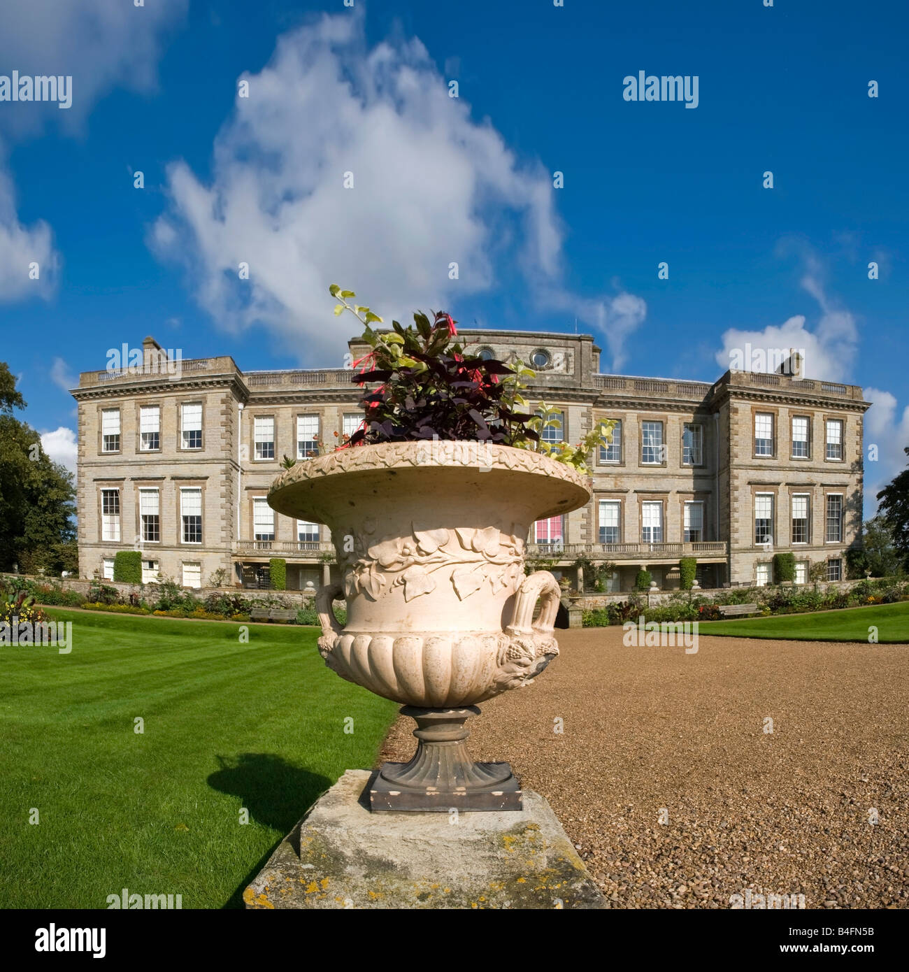 the gardens of a stately home Stock Photo - Alamy