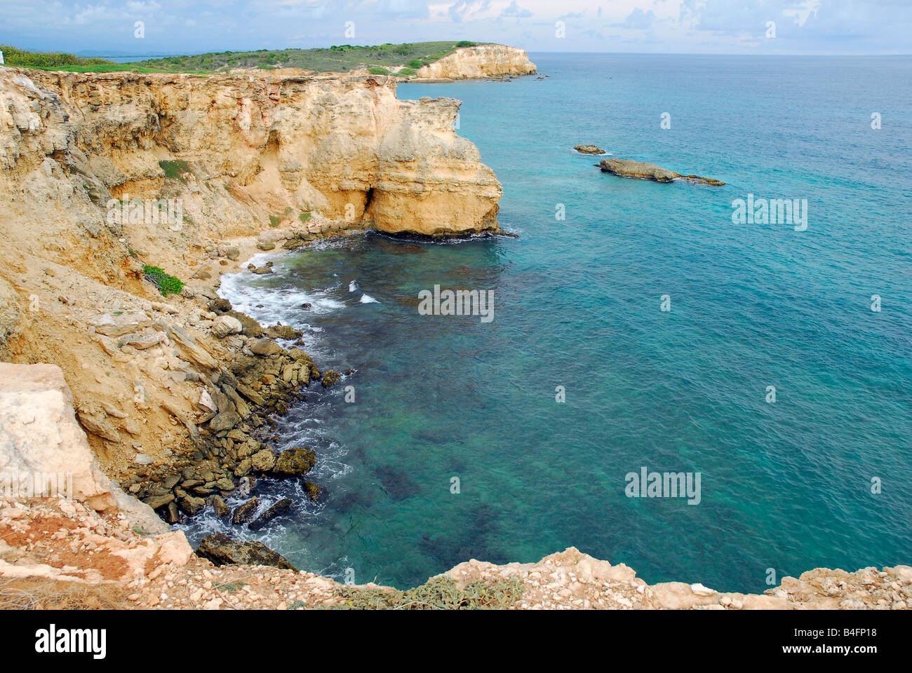 Coastline Cabo Rojo Puerto Rico Stock Photo - Alamy
