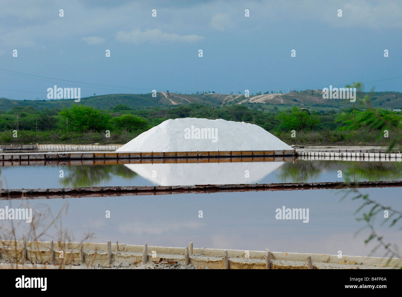 The Salt Flats Las Salinas de Cabo Rojo Puerto Rico Stock Photo - Alamy