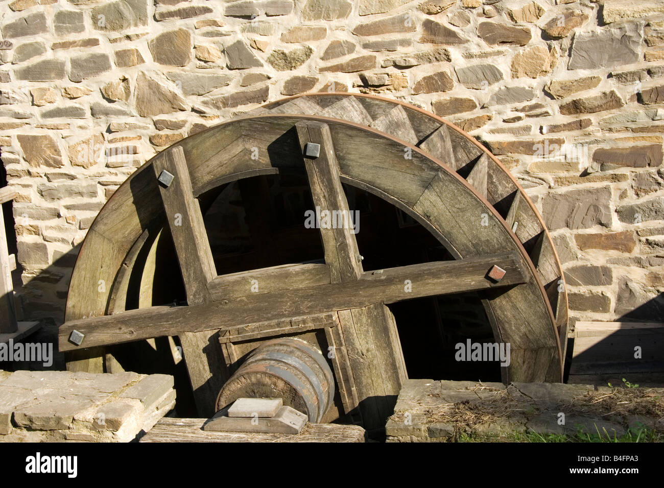 No need to reinvent the wheel ancient millwheel under monumental ...