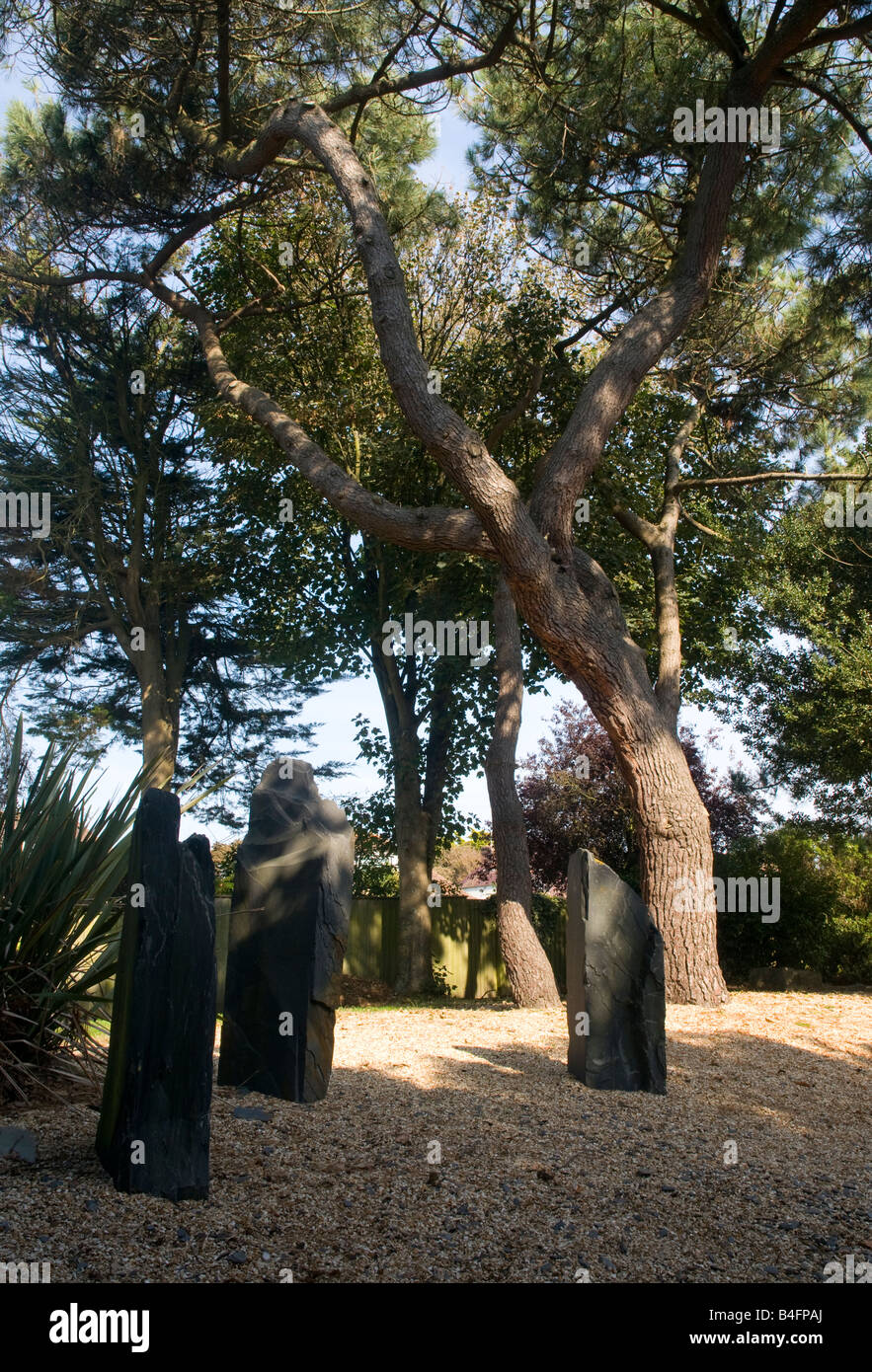 Boscombe Cliff Gardens Stock Photo - Alamy