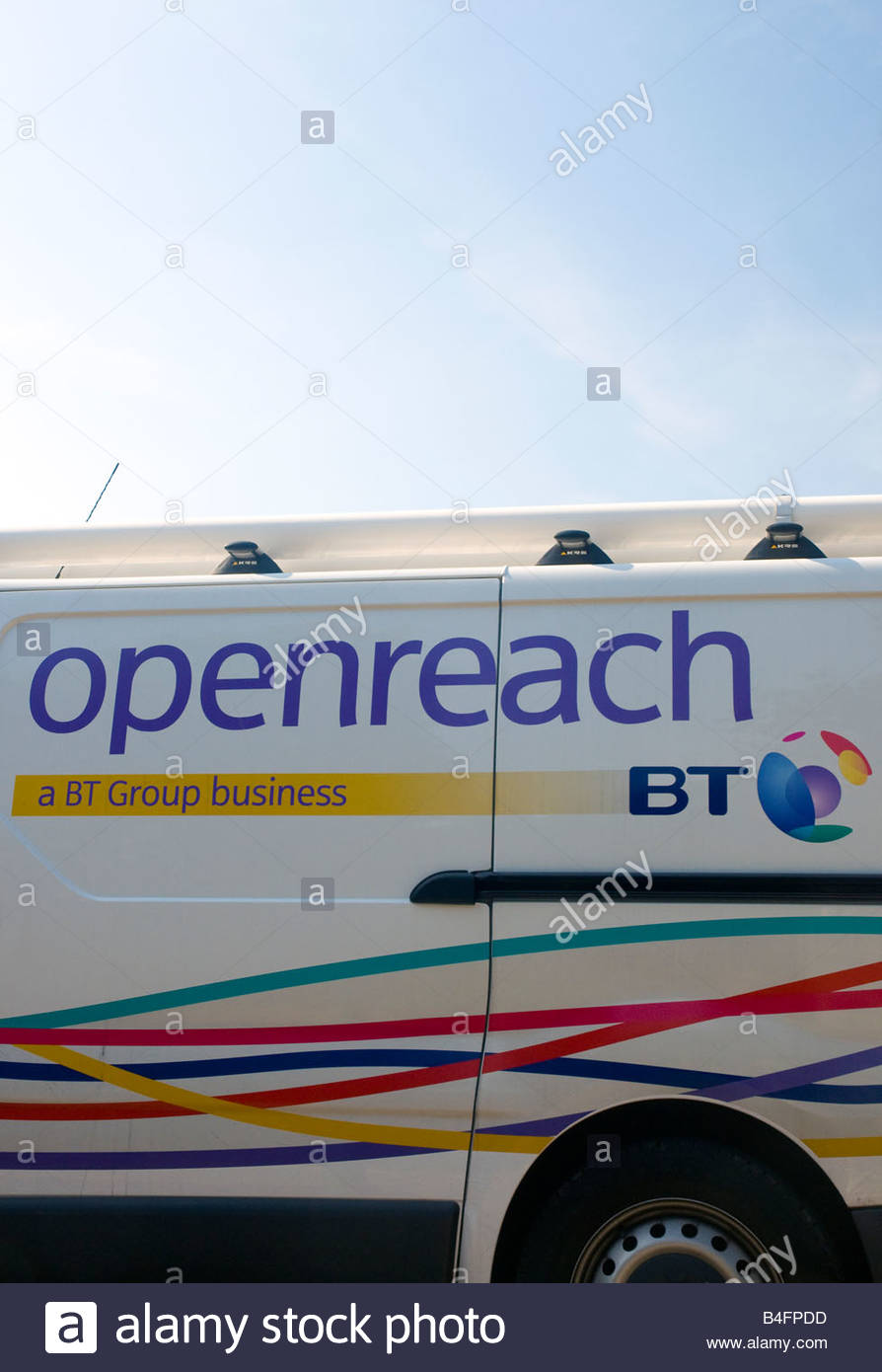 Openreach Van Stock Photos & Openreach Van Stock Images - Alamy