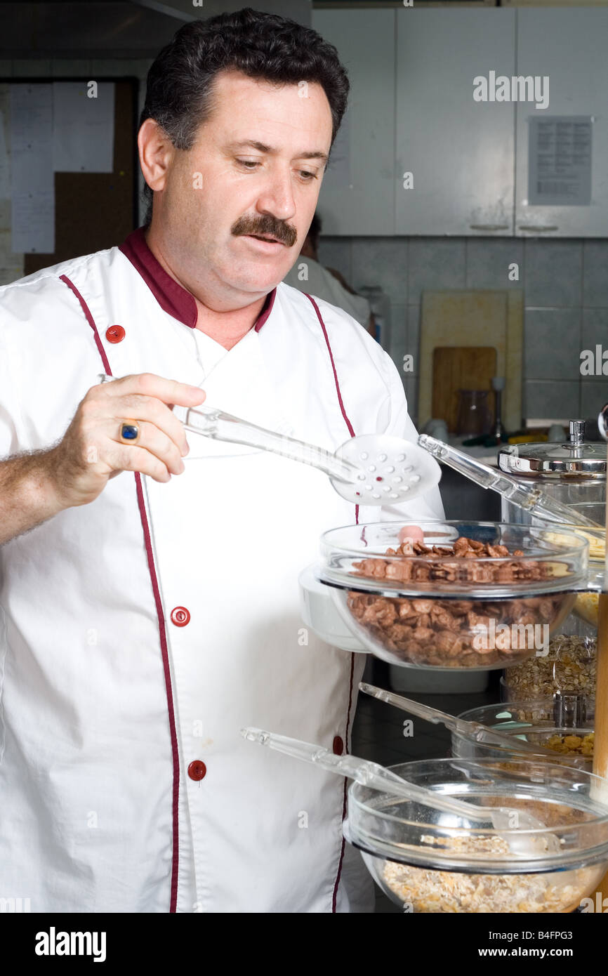 Chef at work Stock Photo - Alamy