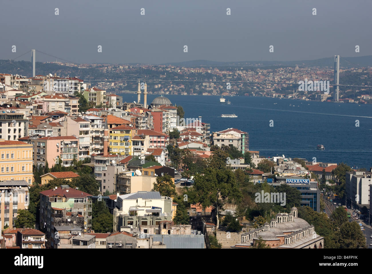 View beyoğlu from bosphorus hi-res stock photography and images - Alamy